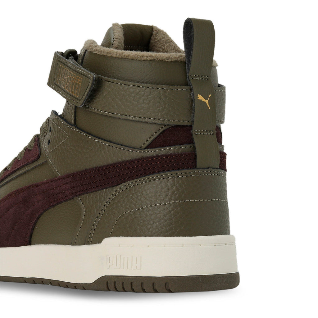 Puma RBD Game WTR 38760401 Mens Green Leather Lifestyle Sneakers Shoes ...