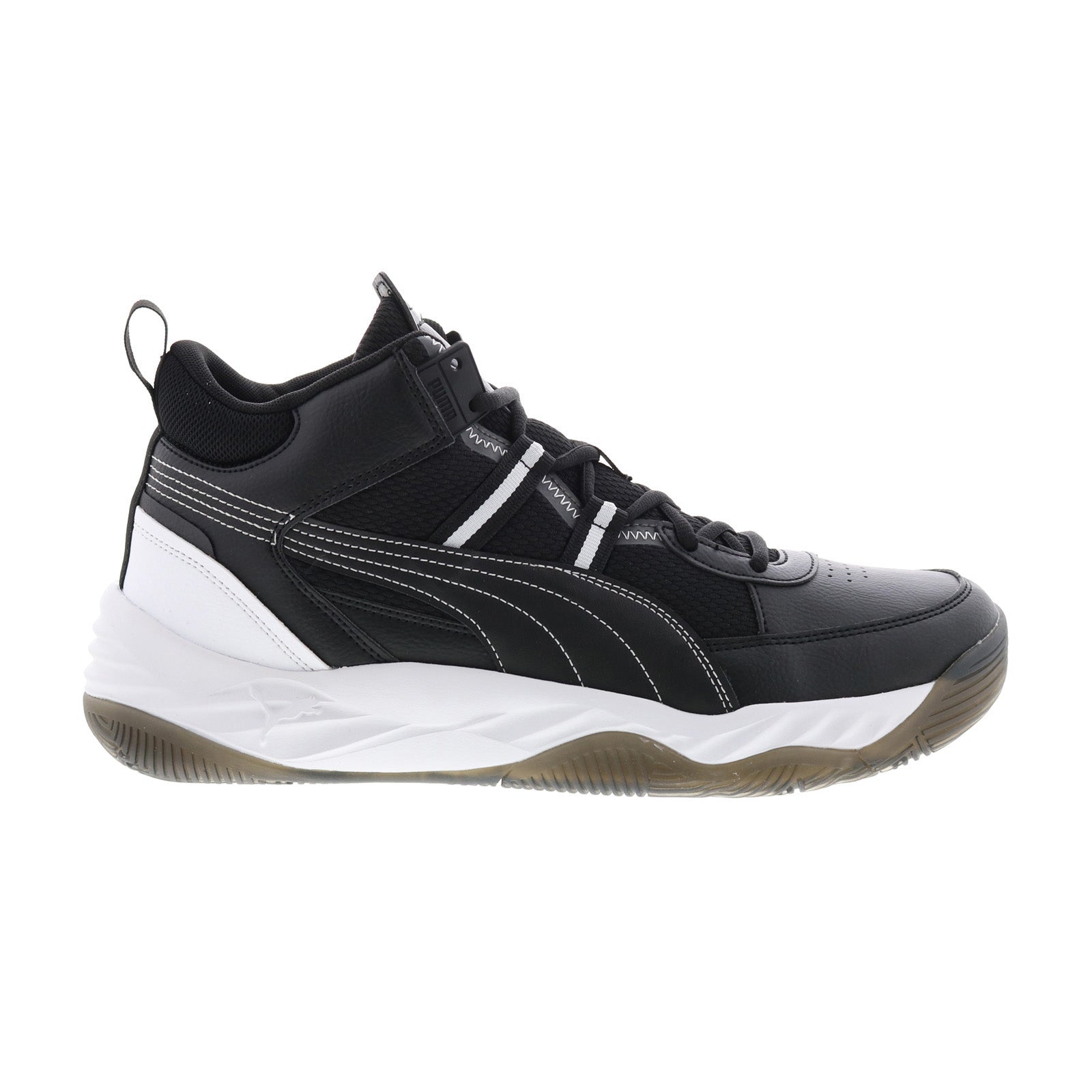 Puma Rebound Future Nextgen Mens Black Lifestyle Sneakers Shoes - Ruze ...