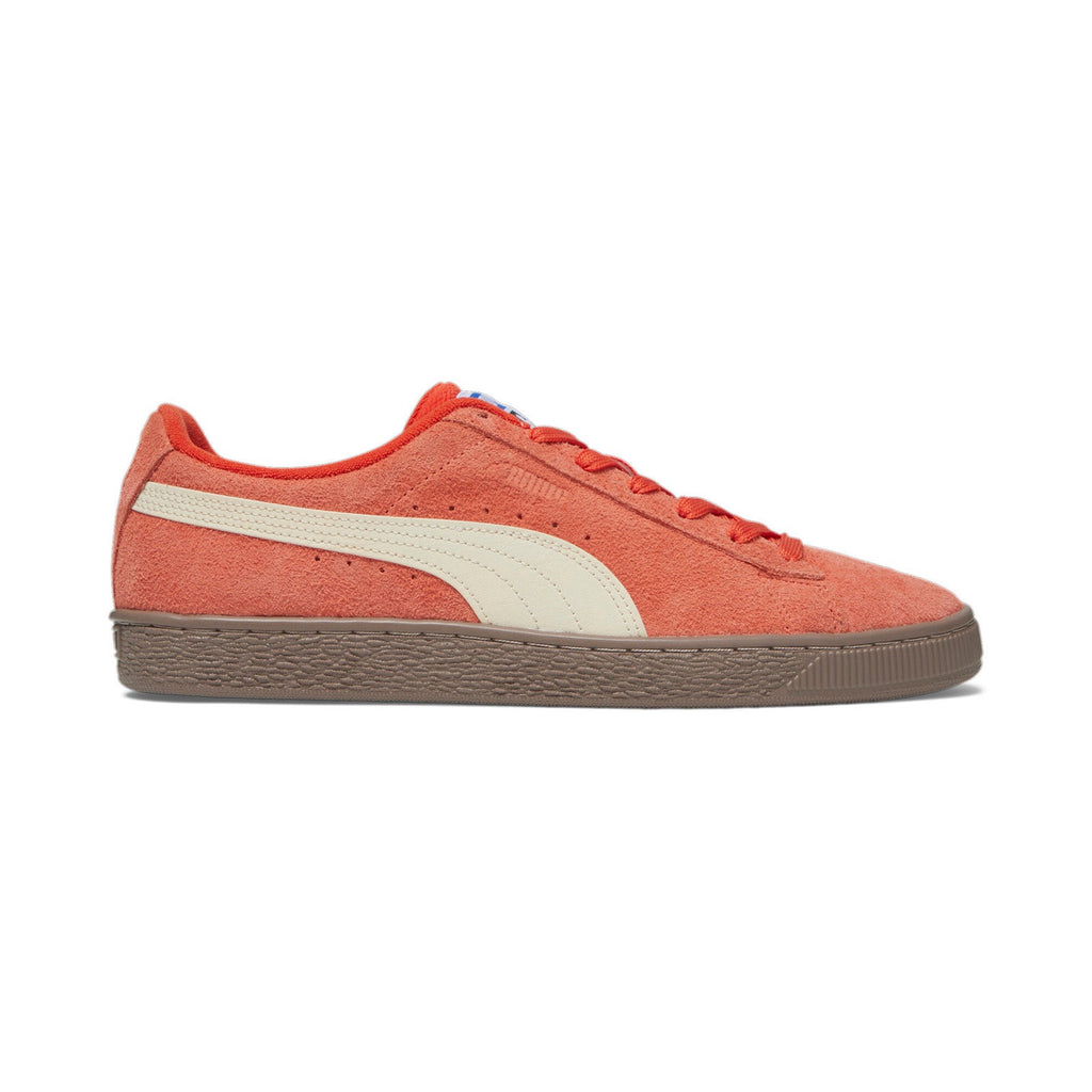 Puma Suede NT Now & Then 39405701 Mens Orange Suede Lifestyle Sneakers ...
