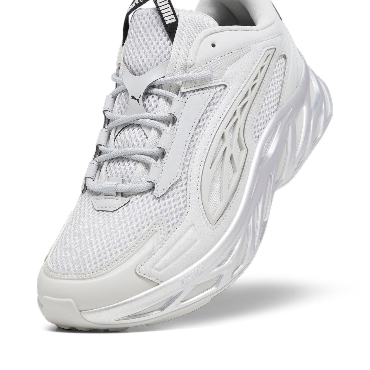 Puma Exotek Nitro Mirrored 39492901 Mens White Lifestyle Sneakers Shoe ...