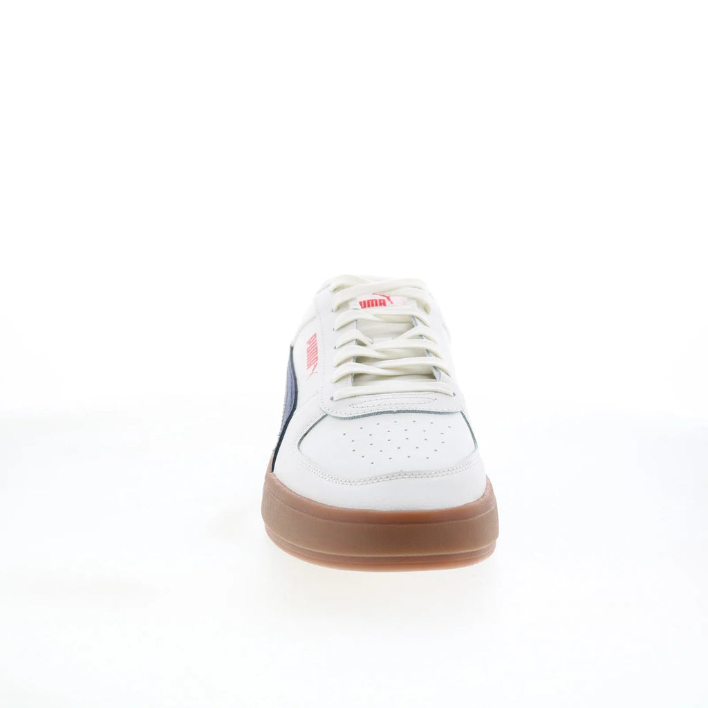 Puma Carter L 39519311 Mens Beige Leather Lace Up Lifestyle Sneakers S ...