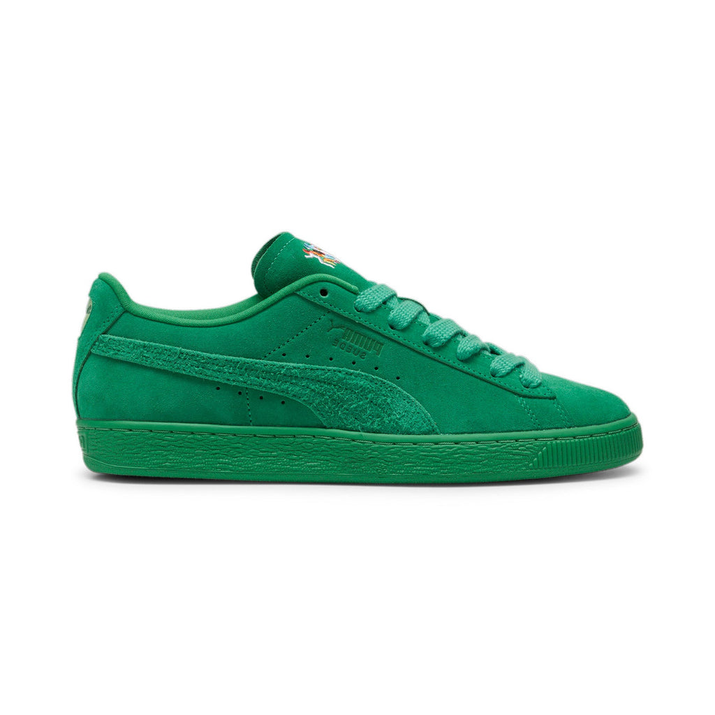 Puma Suede Love Marathon 39583002 Mens Green Suede Lifestyle Sneakers ...