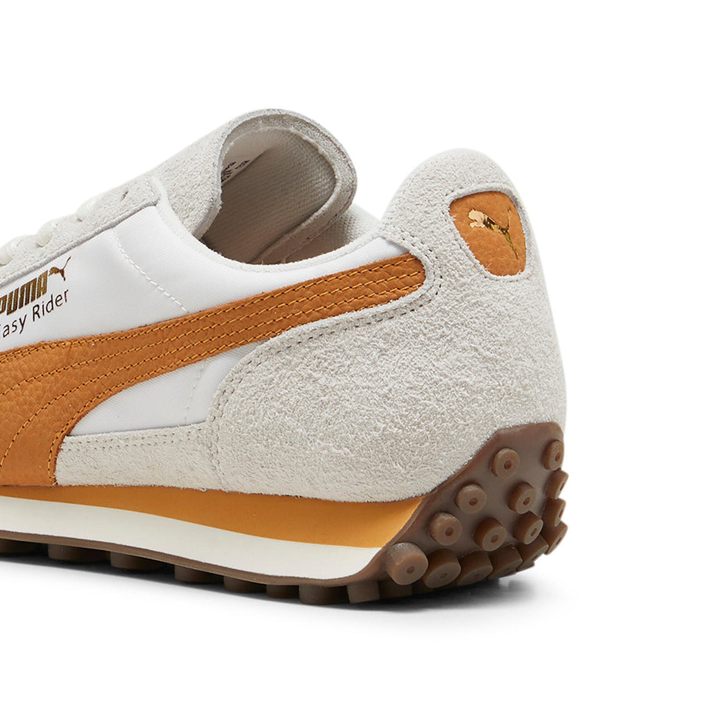 Puma Easy Rider Nylon 39966102 Mens White Suede Lifestyle Sneakers Sho ...