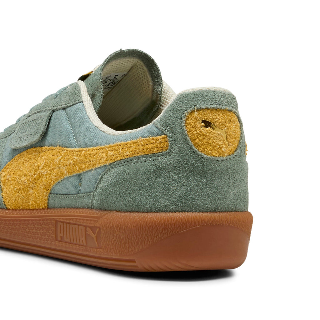 Puma Palermo Weathered 40172201 Mens Green Suede Lifestyle Sneakers Sh ...
