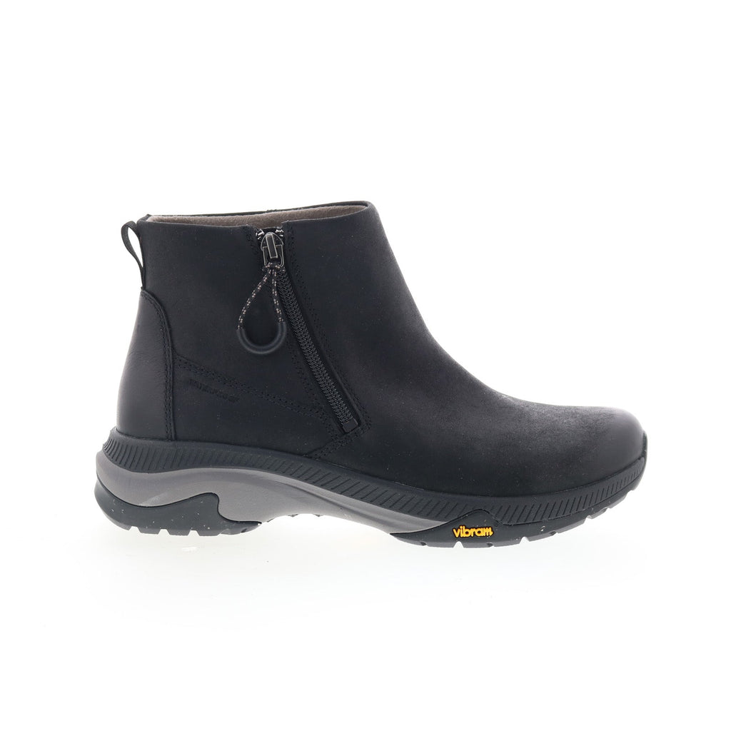 Dansko Margo 4721-500200 Womens Black Leather Zipper Casual Dress Boot ...