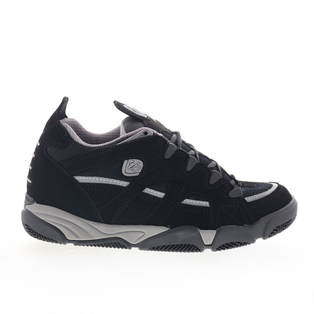 ES Scheme 5101000164553 Mens Black Nubuck Skate Inspired Sneakers Shoe ...