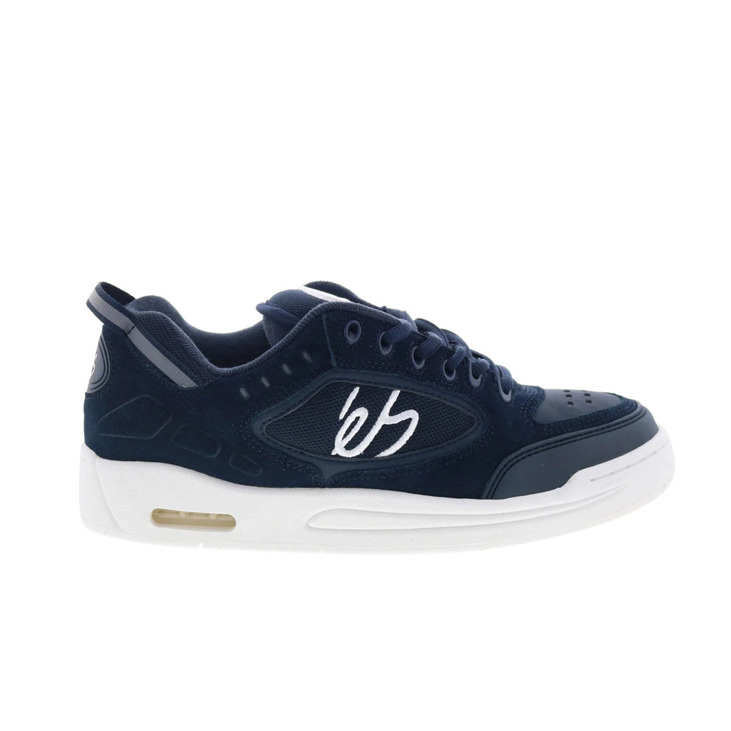ES Creager 5102000062472 Mens Blue Suede Skate Inspired Sneakers Shoes ...