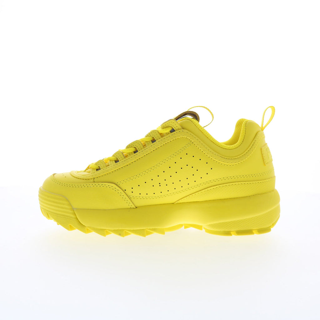 Fila Disruptor II Premium Womens Yellow Lifestyle Sneakers Shoes - Ruze ...