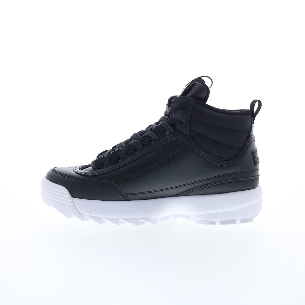 Fila Disruptor II Mid 5XM02360-013 Womens Black Lifestyle Sneakers Sho ...