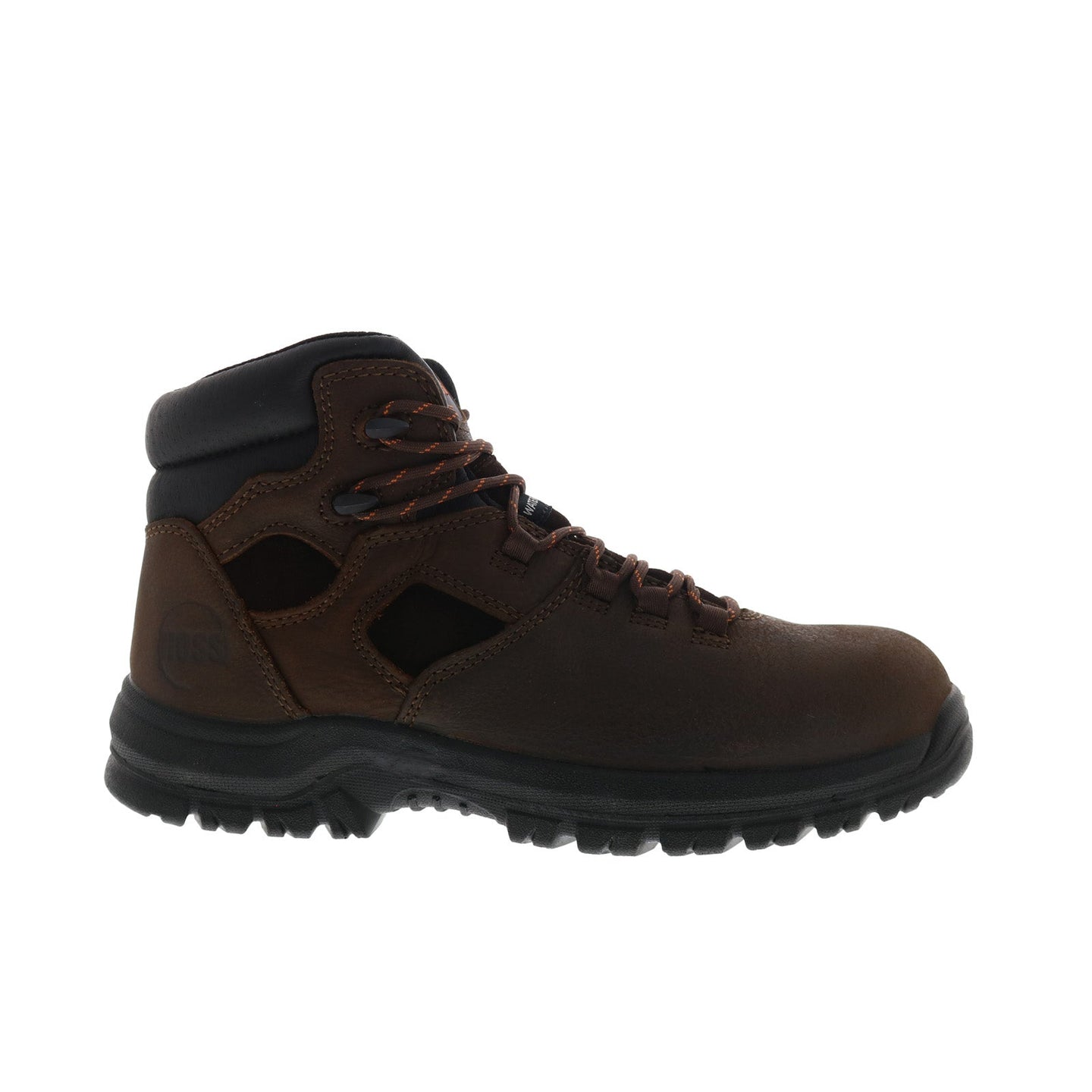 Hoss Lorne Soft Toe 60473 Mens Brown Wide Leather Work & Safety Boots ...