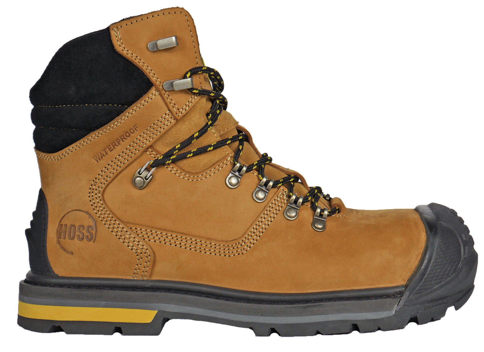 Hoss Hog Composite Toe 60892 Mens Brown Extra Wide Work & Safety Boots ...
