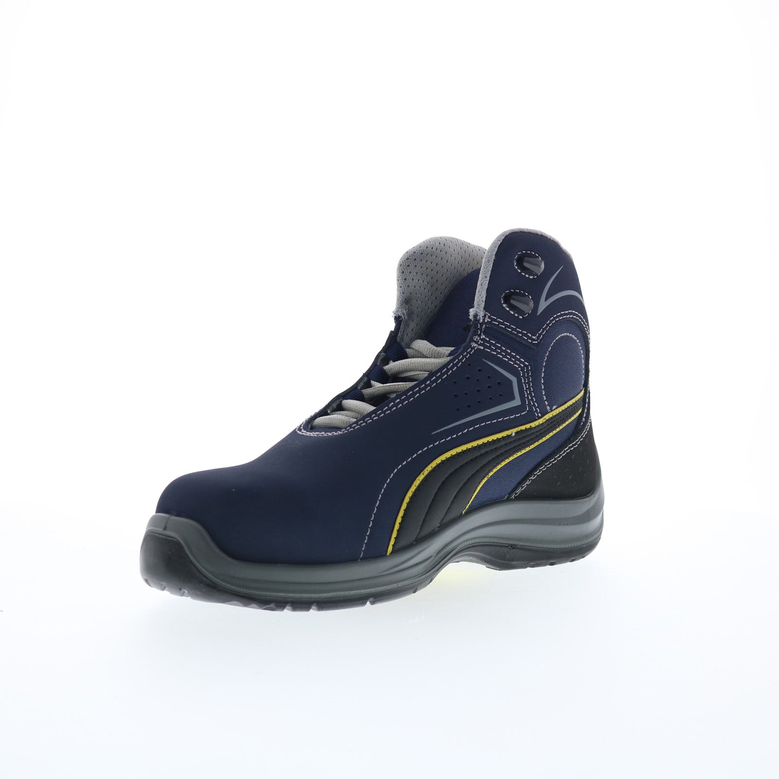 Puma Safety Touring Mid Electrical Hazard 632635 Mens Blue Work Boots ...