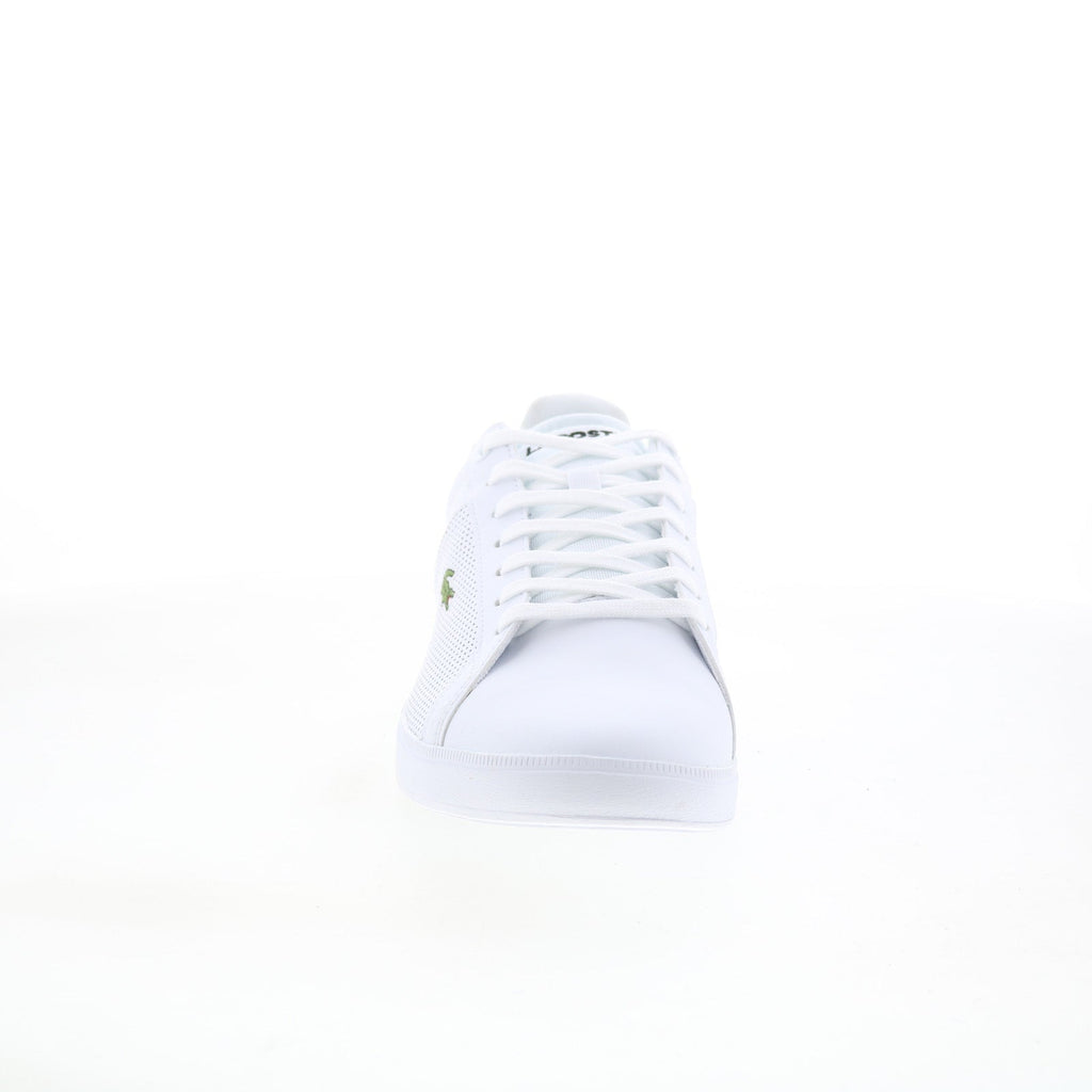Lacoste Lite Base 224 1 SMA Mens White Leather Lifestyle Sneakers Shoe ...