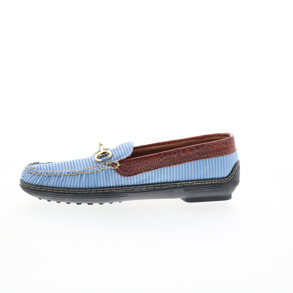 T.B. Phelps Traditions Mesh Horse Bit 718-59 Mens Blue Loafers Casual ...