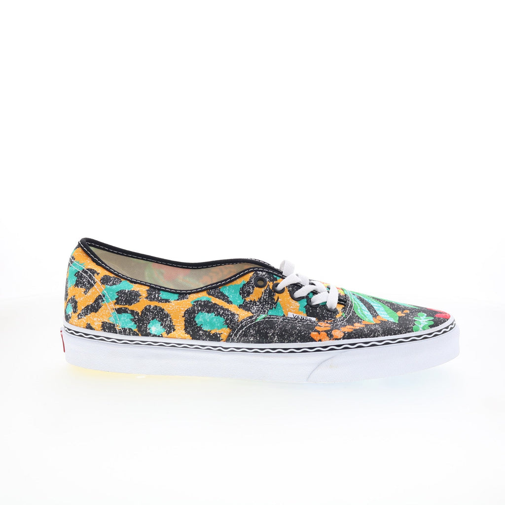 Vans Authentic 721356 Mens Black Canvas Lifestyle Sneakers Shoes - Ruze ...