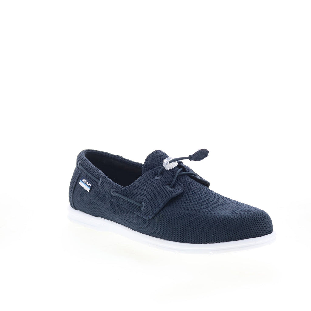 Sebago Monterey 78117KW-908 Mens Blue Canvas Loafers & Slip Ons Boat S ...