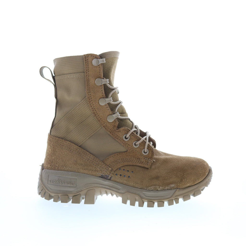 McRae Strobel T1 Outsole Made In USA 8377 Mens Brown Wide Tactical Boo ...