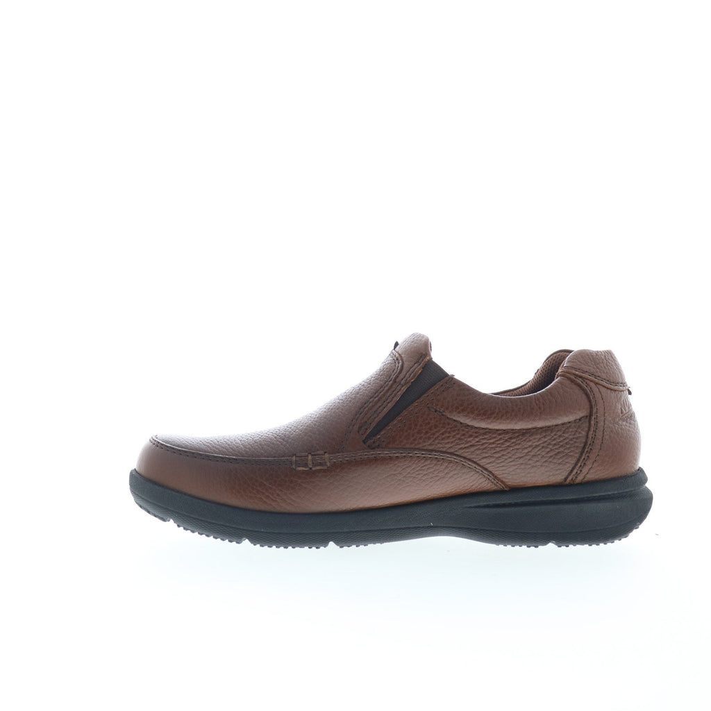 Nunn Bush Cam Slip On Mens Brown Wide Wide Loafers & Slip Ons Casual S ...