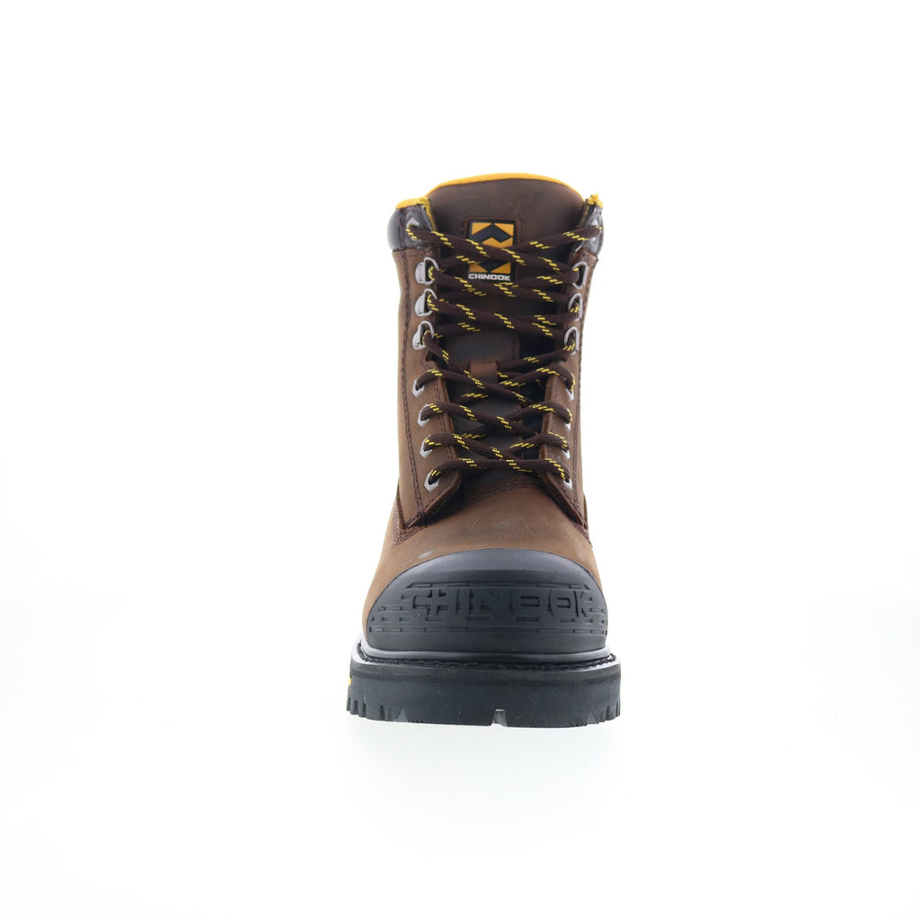 Chinook Tarantula Steel Toe SR 8" 8490B Mens Brown Work & Safety Boots ...