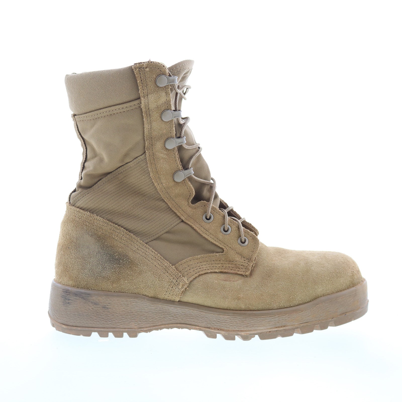 McRae Steel Toe Vibram Sierra Hot Weather Made In USA Mens Brown Boots ...