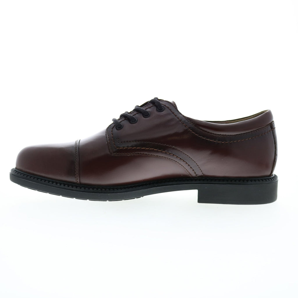Dockers Gordon 90-2219 Mens Burgundy Wide Oxfords & Lace Ups Cap Toe S ...