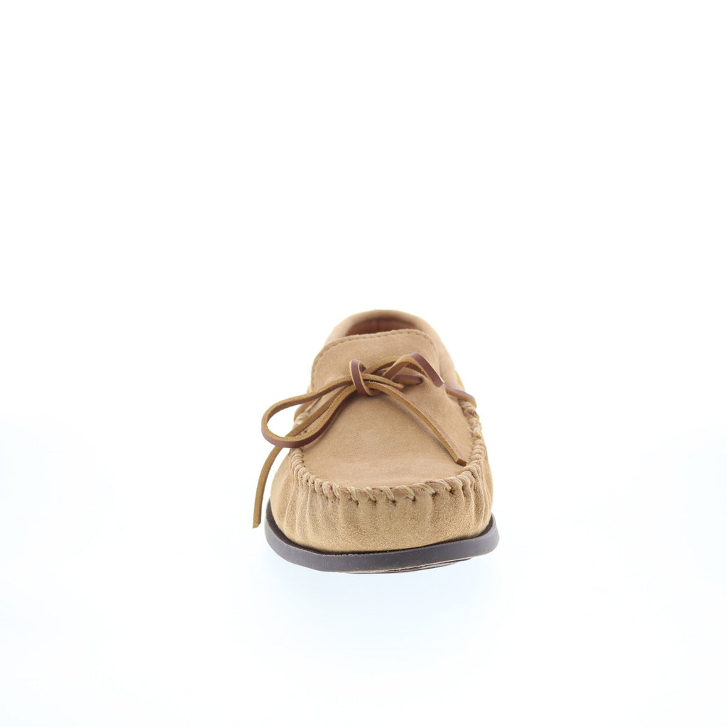 Minnetonka Asher 917TC-TPE Mens Brown Suede Loafers & Slip Ons Moccasi ...