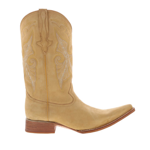 Los Altos Suede Boots XXX-Toe 956302 Mens Brown Wide Cowboy Western Bo ...