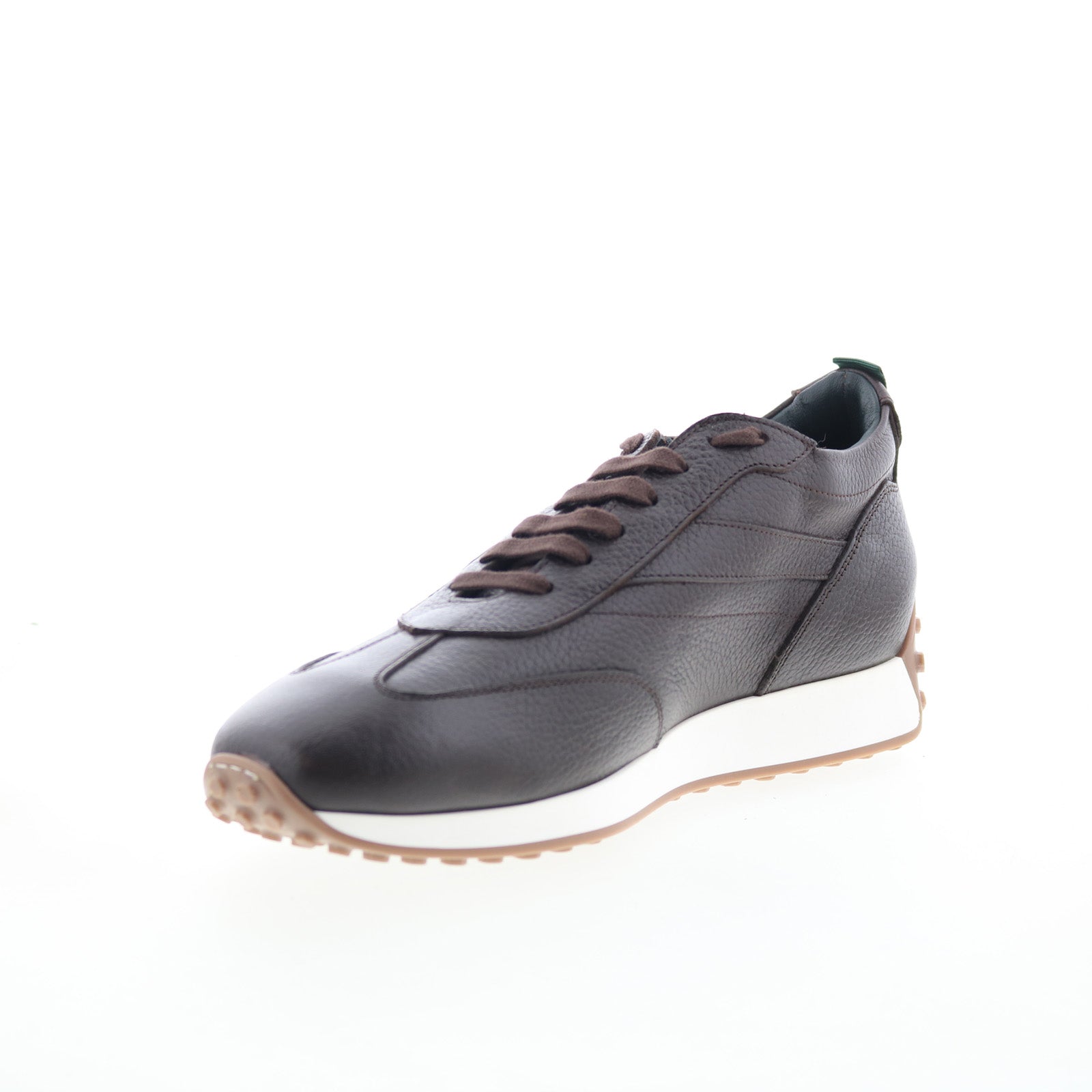 Pastori by Di Bianco Asper Trotter Mens Brown Leather Lifestyle Sneake ...