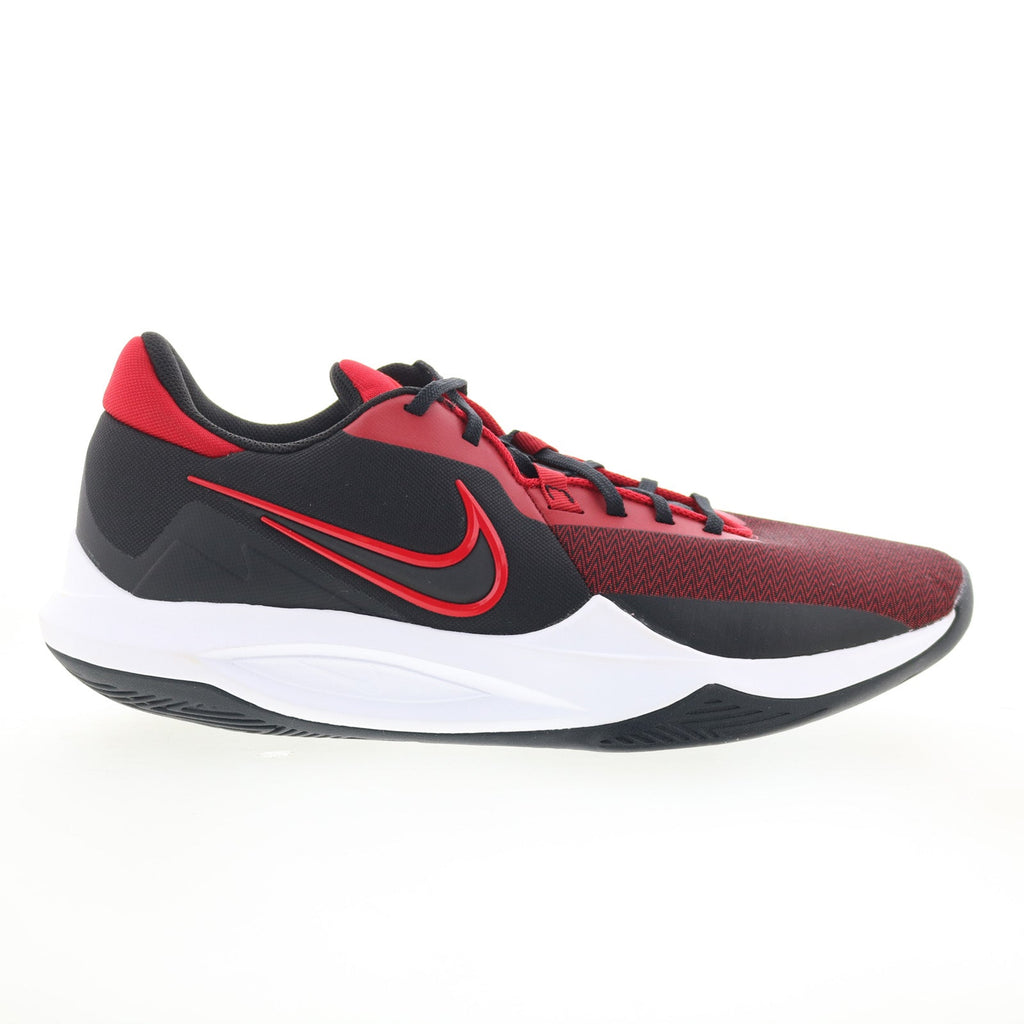 Nike Precision VI DD9535-002 Mens Red Canvas Athletic Basketball Shoes ...