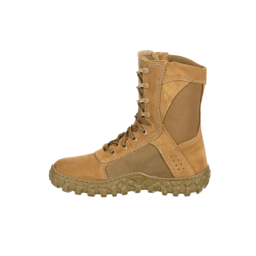 Rocky S2V Tactical Military FQ0000104 Mens Brown Wide Leather Tactical ...