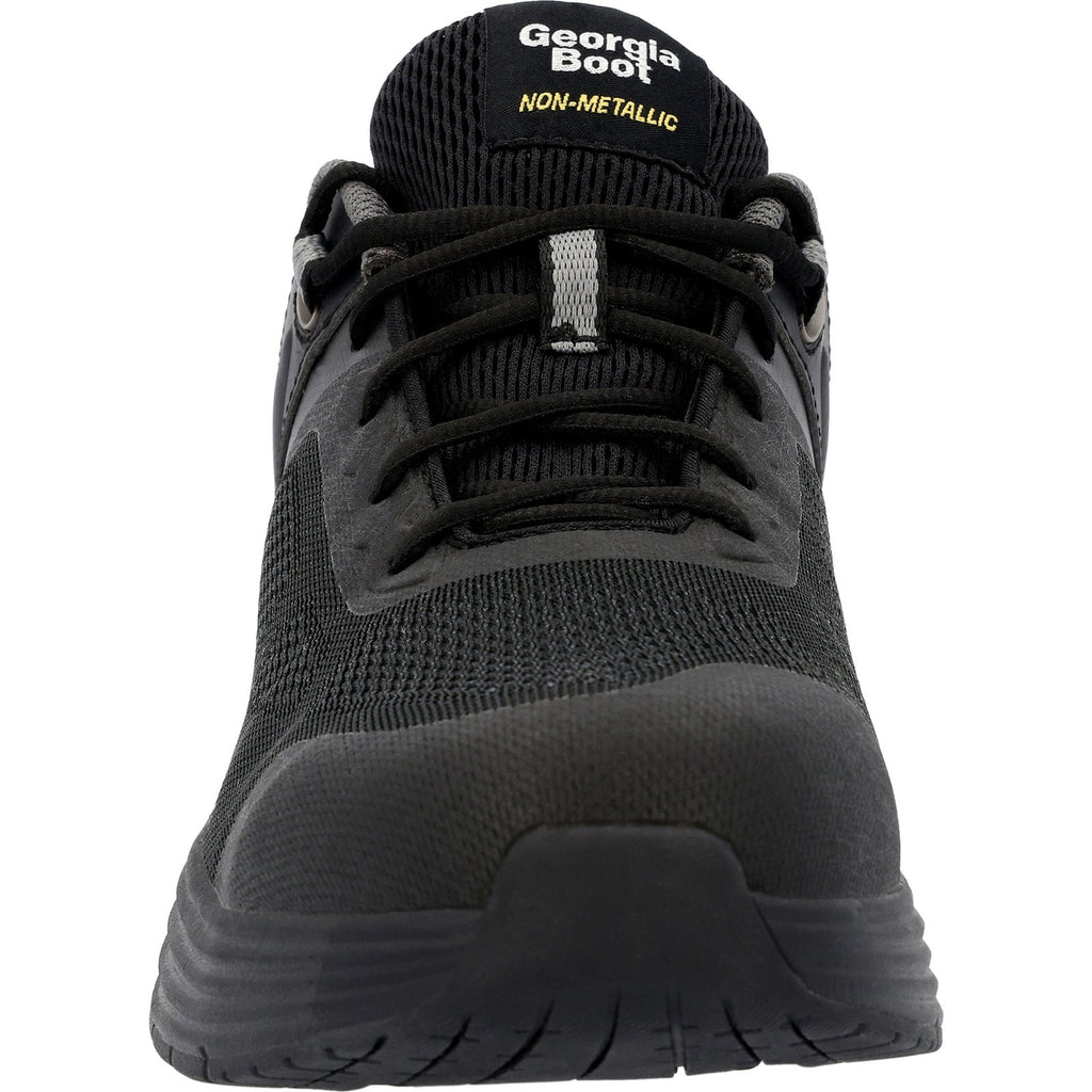 Georgia Boot Durablend Sport Composite Toe Mens Black Athletic Work Sh ...