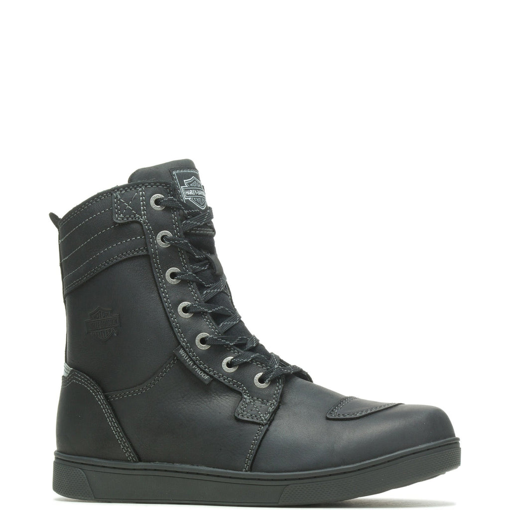 Harley-Davidson RR-Steinman HI D93696 Mens Black Leather Motorcycle Bo ...