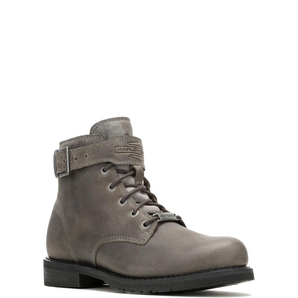 Harley-Davidson Vntgmoto Short 5.75" D93872 Mens Gray Motorcycle Boots ...