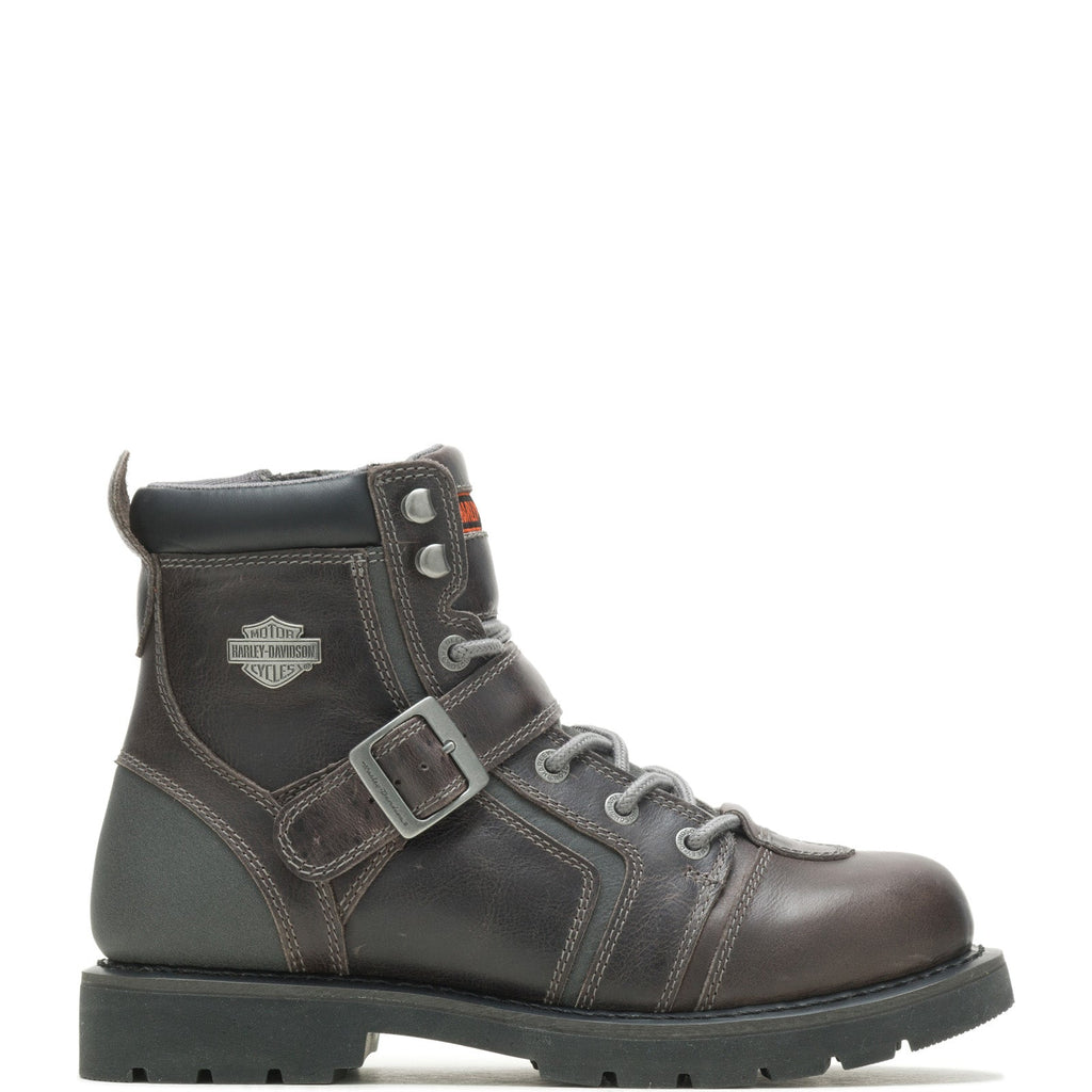 Harley-Davidson Brake Buckle Flash D96273 Mens Gray Zipper Motorcycle ...
