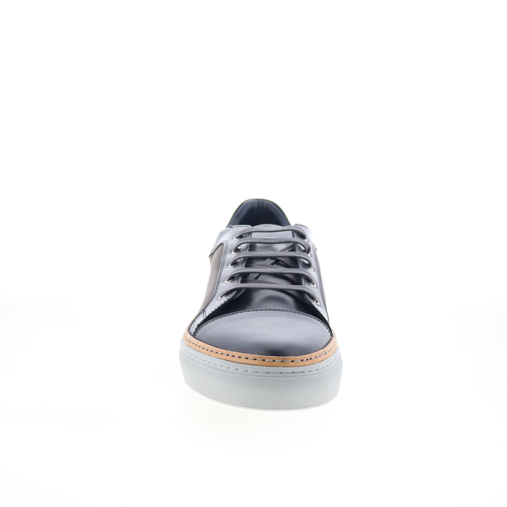 Di Bianco Messina Mens Gray Suede Lace Up Lifestyle Sneakers Shoes ...