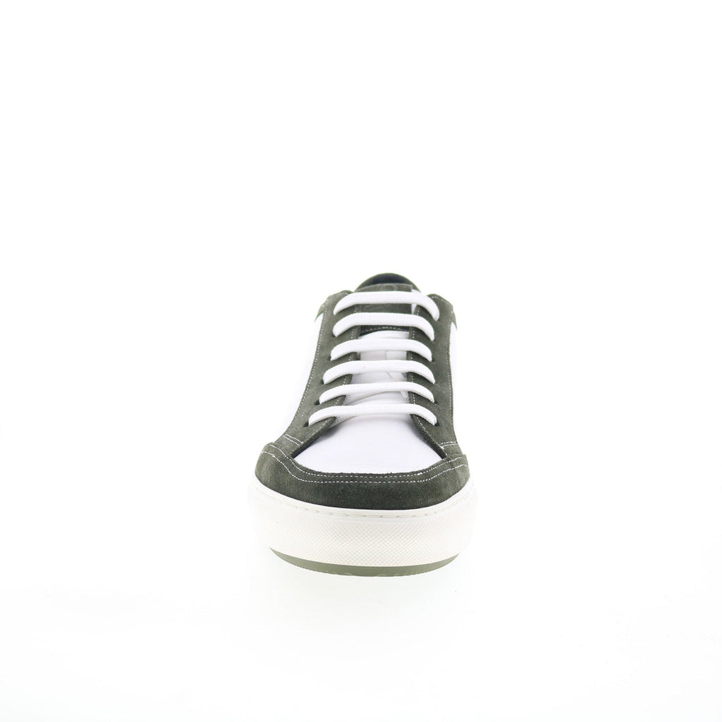 Pastori by Di Bianco Messina Mens White Leather Lifestyle Sneakers Sho ...