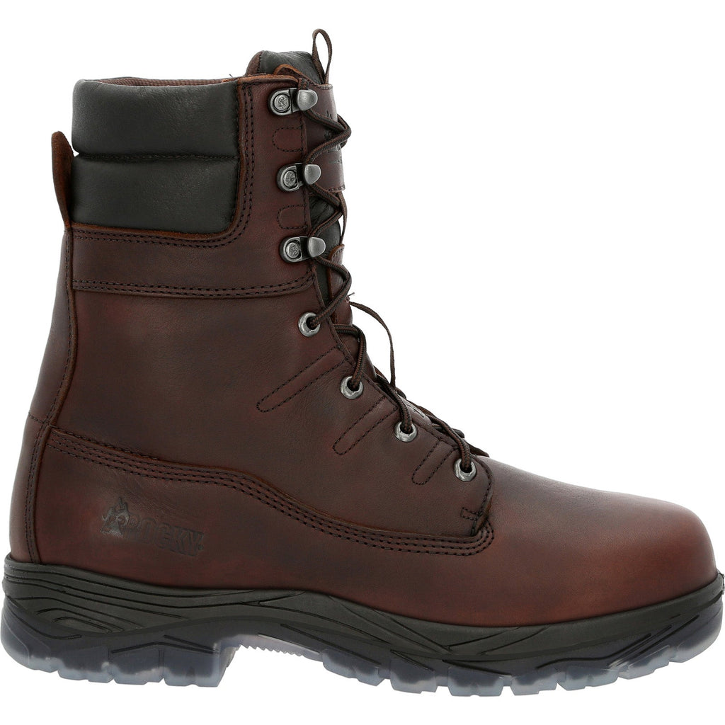 Rocky Forge 8" Composite Toe RKK0360 Mens Brown Leather Work & Safety ...