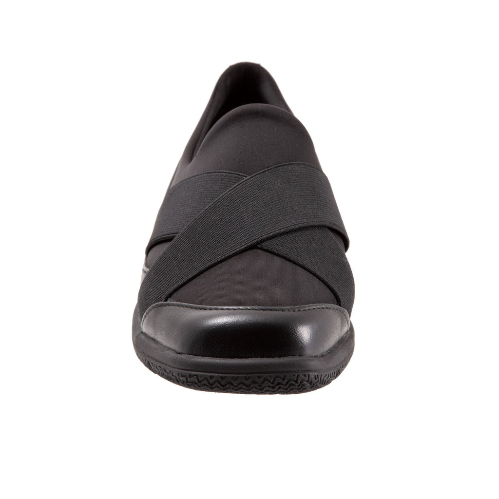 Trotters Urbana T2167-007 Womens Black Leather Lifestyle Sneakers Shoe ...