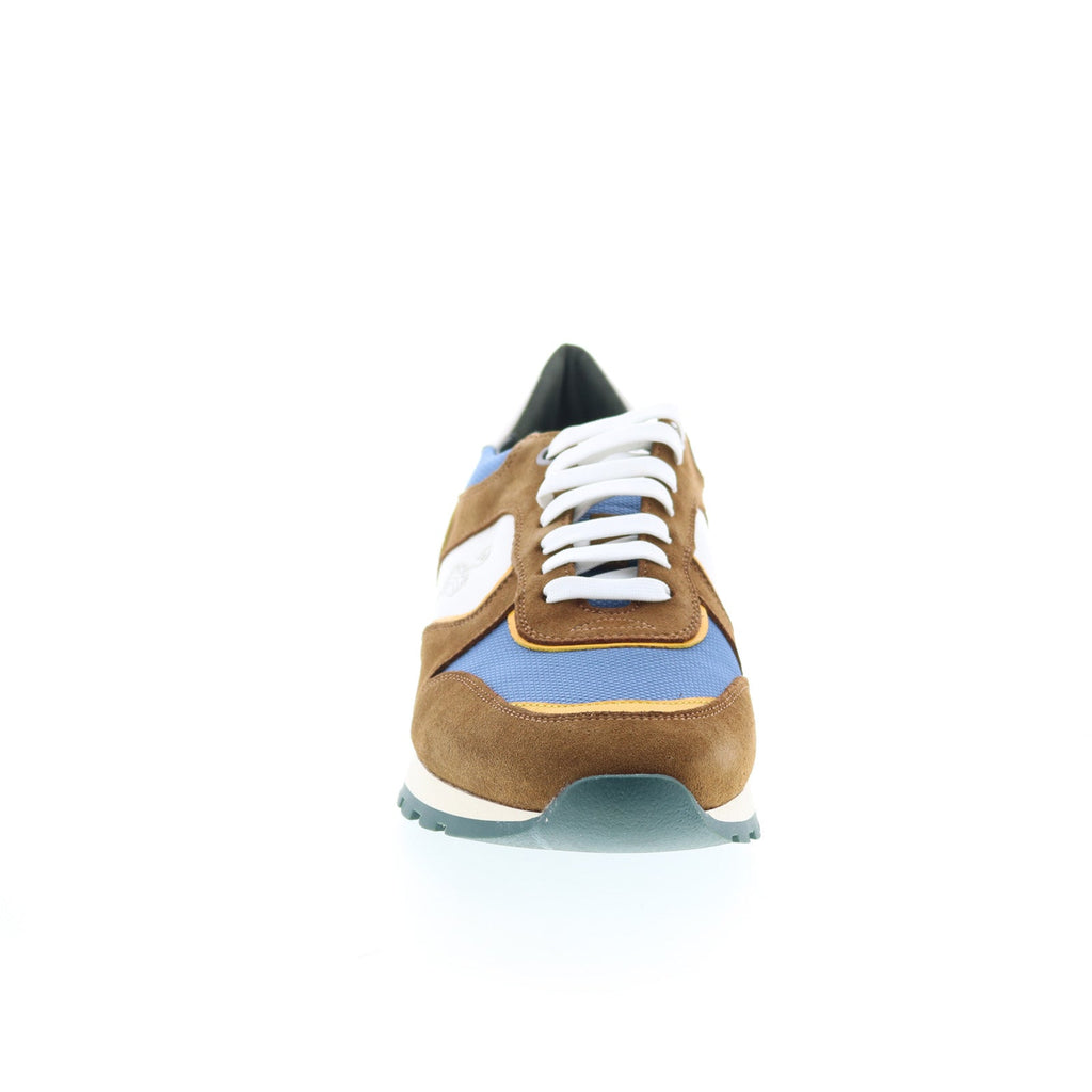 Pastori by Di Bianco Thrax Mens Brown Suede Lace Up Lifestyle Sneakers ...