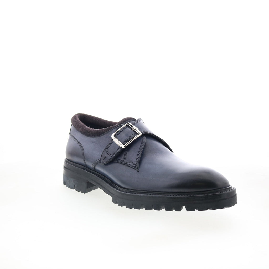 Di Bianco Treviso Mens Gray Leather Loafers & Slip Ons Casual Shoes ...