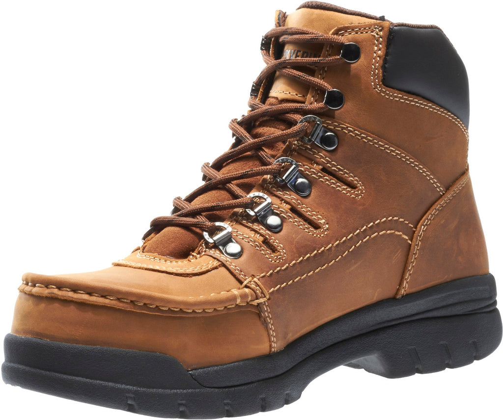 Wolverine Potomac Steel Toe 6" W04349 Mens Brown Wide Leather Work Boo ...