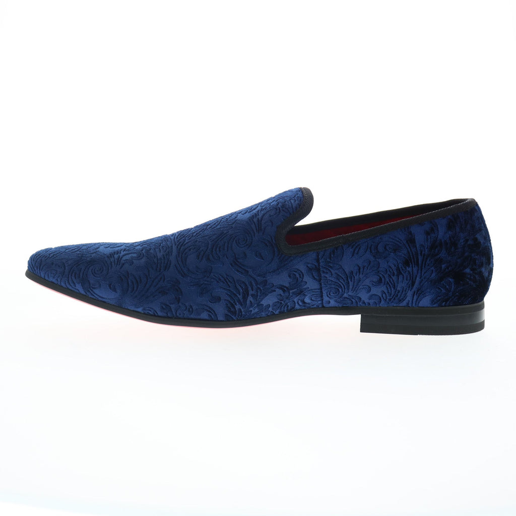 La Milano Broderick II A120097 Mens Blue Loafers & Slip Ons Casual Sho ...
