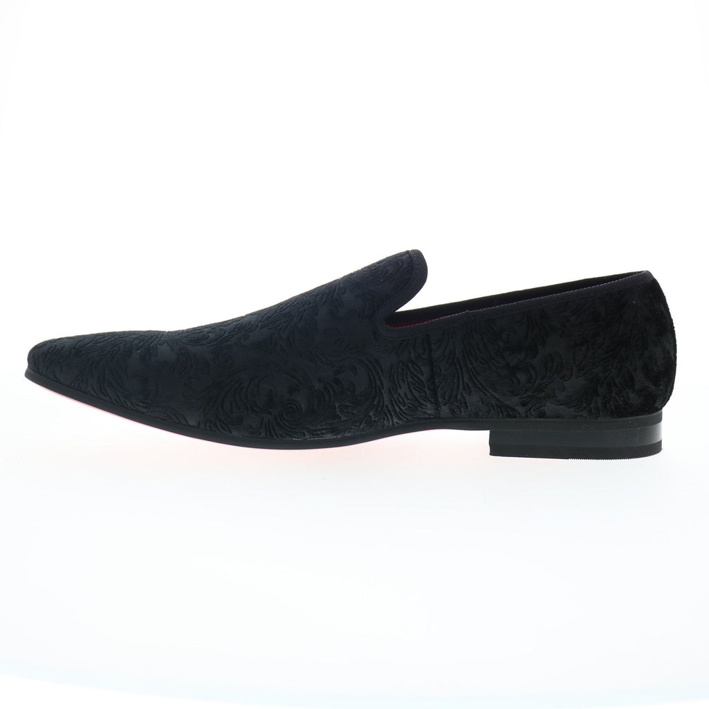 La Milano Broderick II A120097 Mens Black Loafers & Slip Ons Casual Sh ...