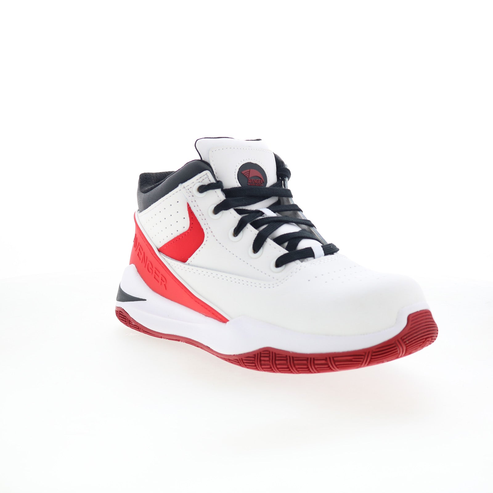 Avenger Reaction Carbon Toe SR A812 Mens White Leather Work & Safety S ...