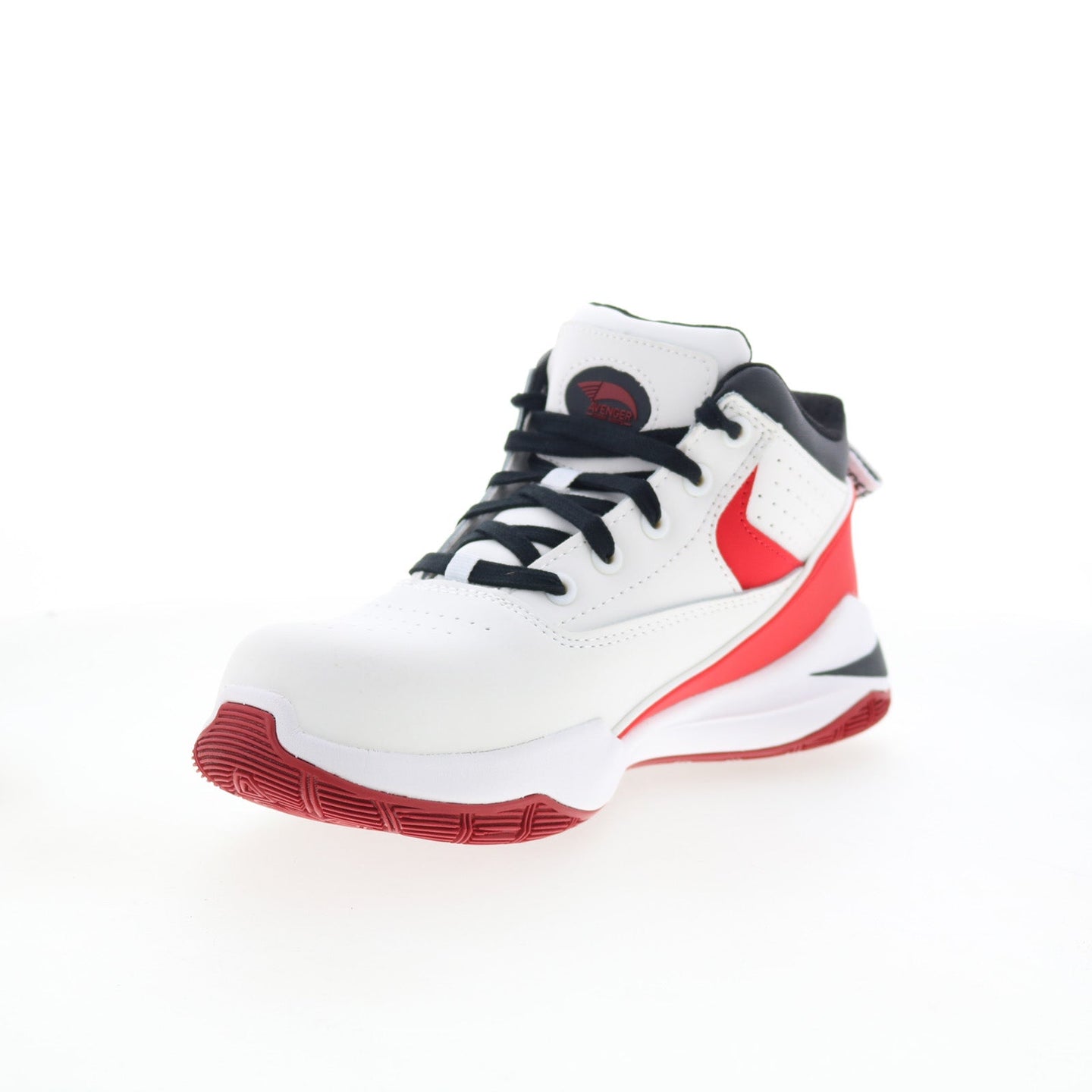 Avenger Reaction Carbon Toe SR A812 Mens White Leather Work & Safety S ...
