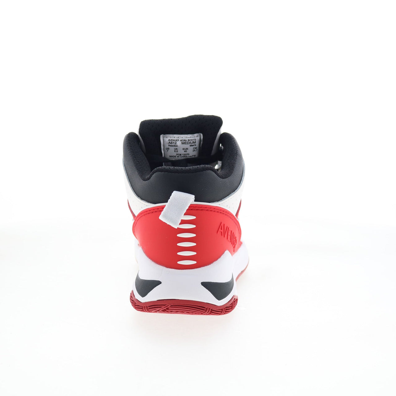 Avenger Reaction Carbon Toe SR A812 Mens White Leather Work & Safety S ...