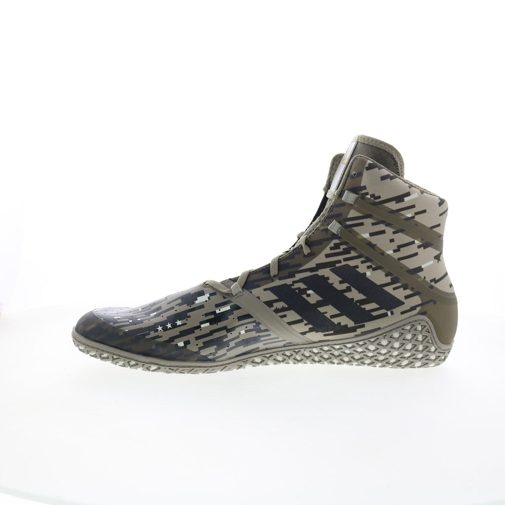 Adidas Flying Impact AC7494 Mens Green Synthetic Athletic Wrestling Sh ...