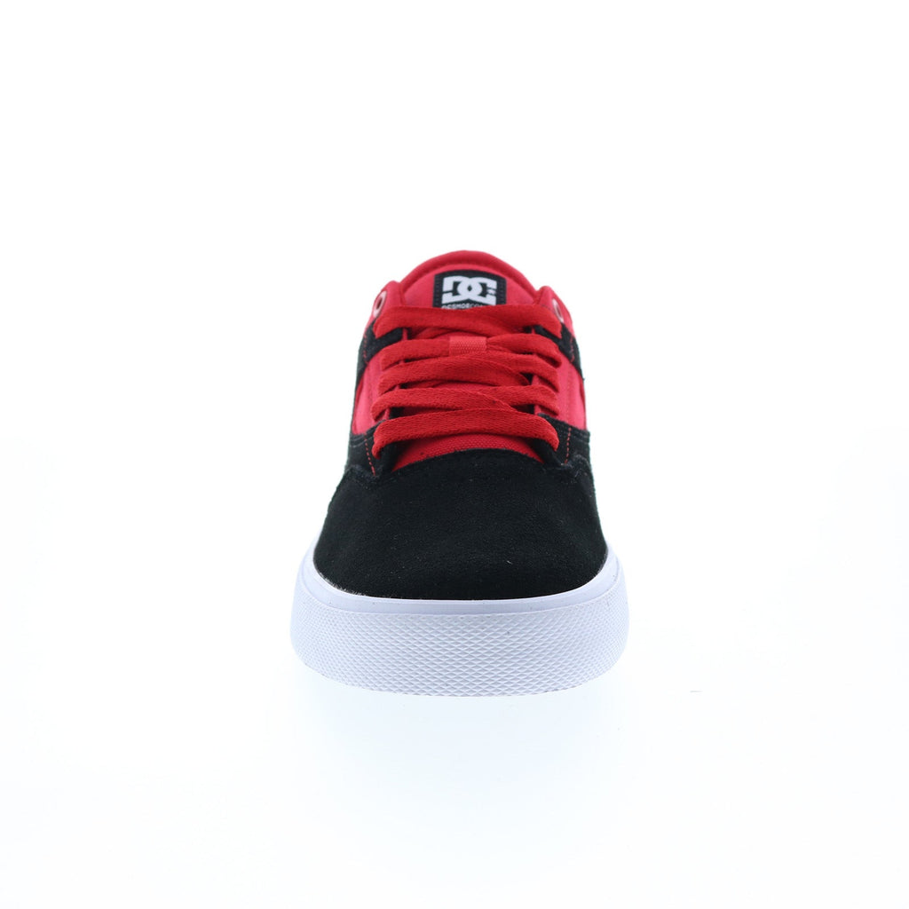 DC Kalis Vulc ADYS300569-BAT Mens Black Suede Skate Inspired Sneakers ...
