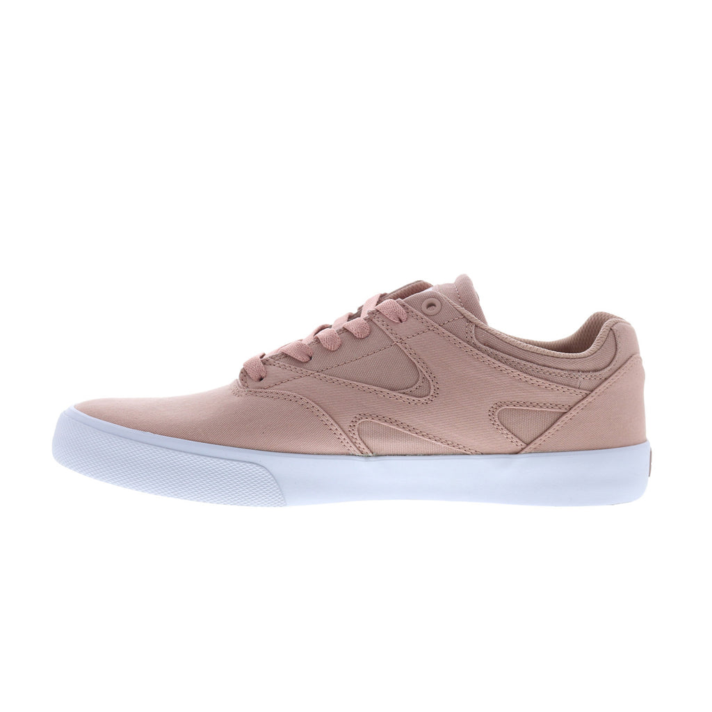 DC Kalis Vulc ADYS300569-PWO Mens Pink Canvas Skate Inspired Sneakers ...