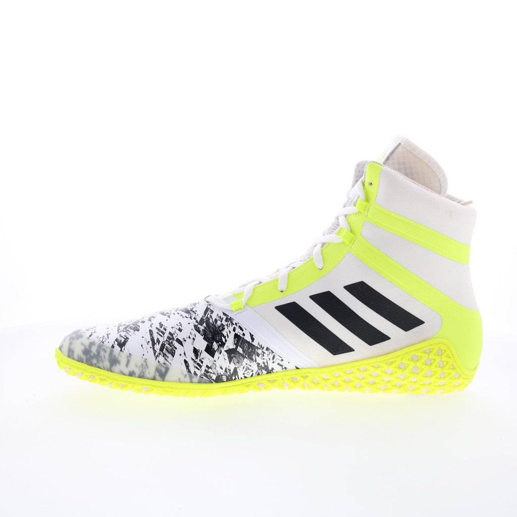 Adidas Flying Impact AQ3321 Mens White Synthetic Athletic Wrestling Sh ...